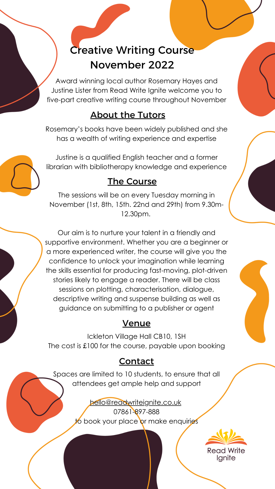 Workshop-November 2022 – Read Write Ignite